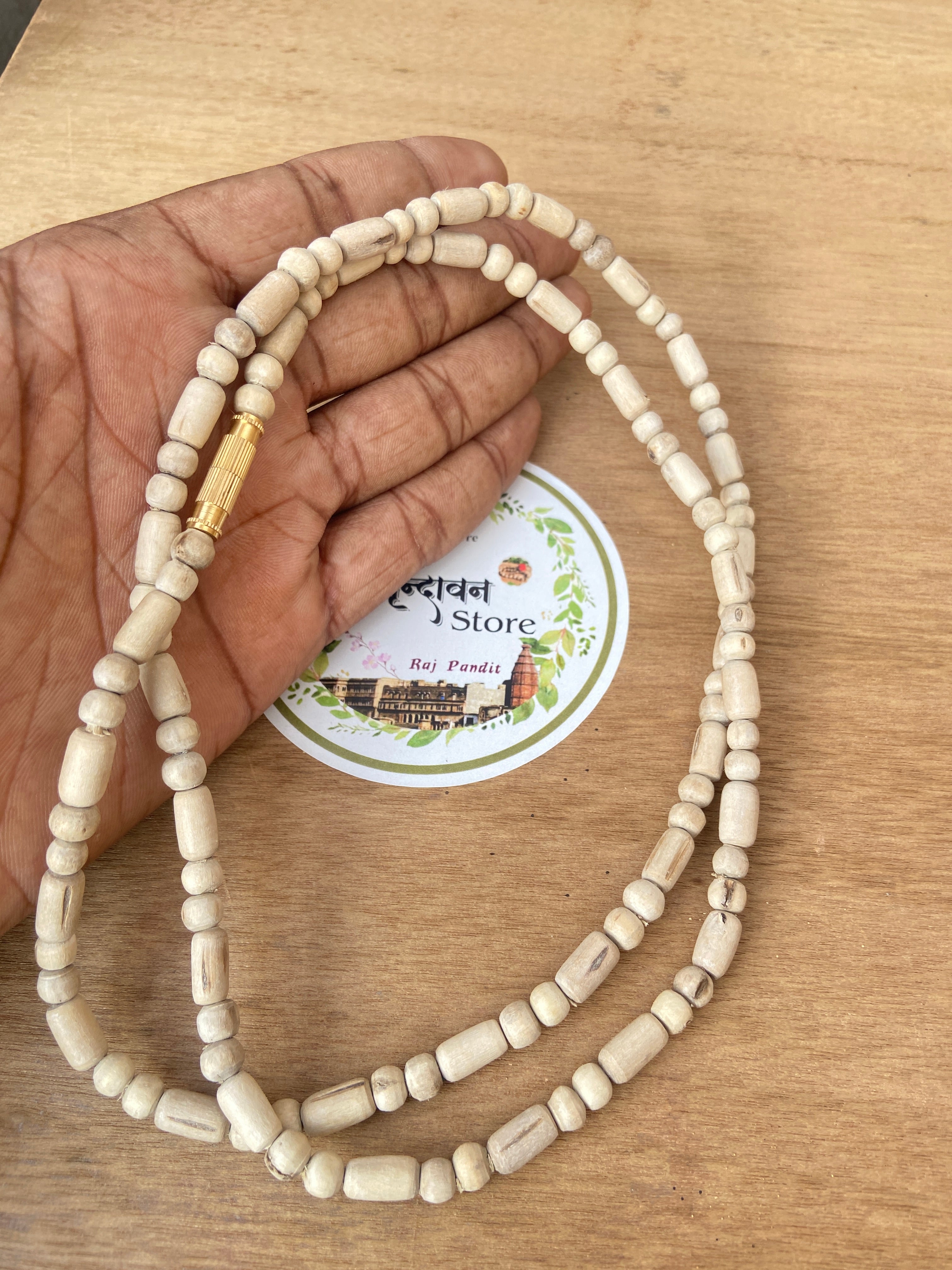 2 Round Tulsi Mala – Pyaro Vrindavan Store